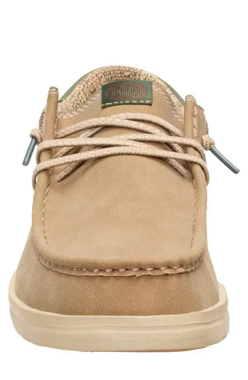 HEY DUDE Wally Classic Lace-up - Nut