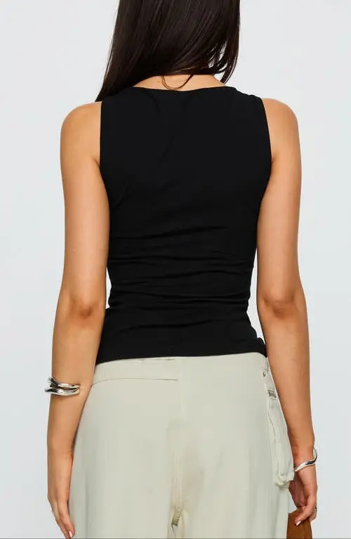 Princess Polly Jersey Boatneck Tank