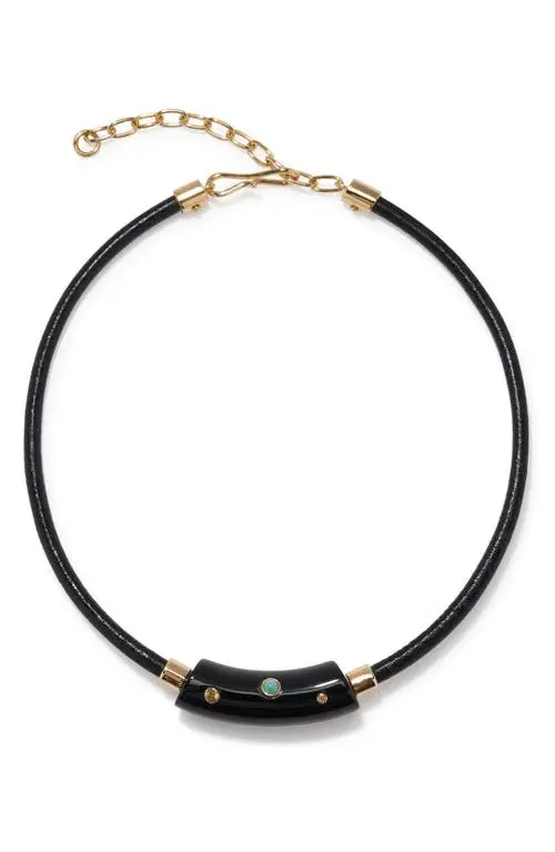 LIZZIE FORTUNATO Cabrera Collar Necklace - Black