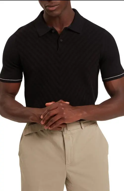 Ted Baker London Chapal Cotton & Wool Polo