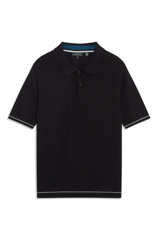 Ted Baker London Chapal Cotton & Wool Polo