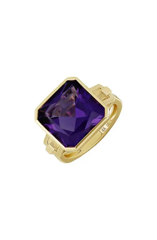 Bony Levy 14k Gold Amethyst Ring - 14ky 1amec8.8