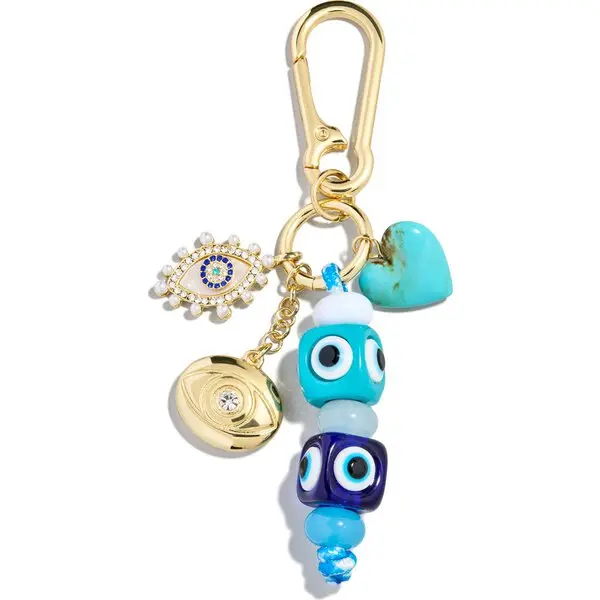 Baublebar Evil Eye Key Ring Bag Charm - Blue