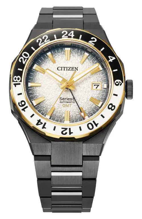 Citizen Series8 Gmt Automatic Bracelet Watch - Gray