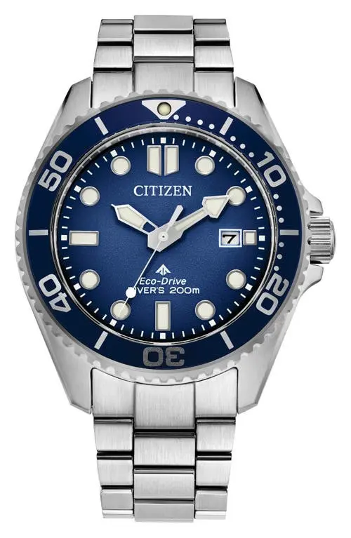 Citizen Promaster Sea Eco-drive Bracelet Watch - Silverone