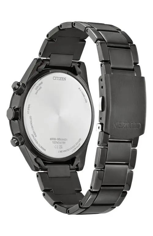 Citizen Sport Luxury Atomic Timekeeping Bracelet Watch