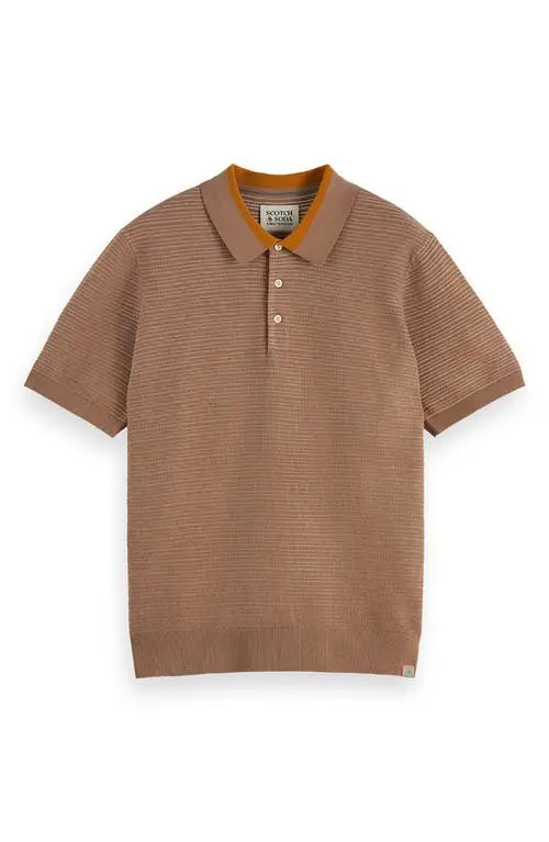 Scotch & Soda Structured Relaxed Polo - Amphora