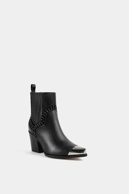 DANTE Leather Ankle Boots