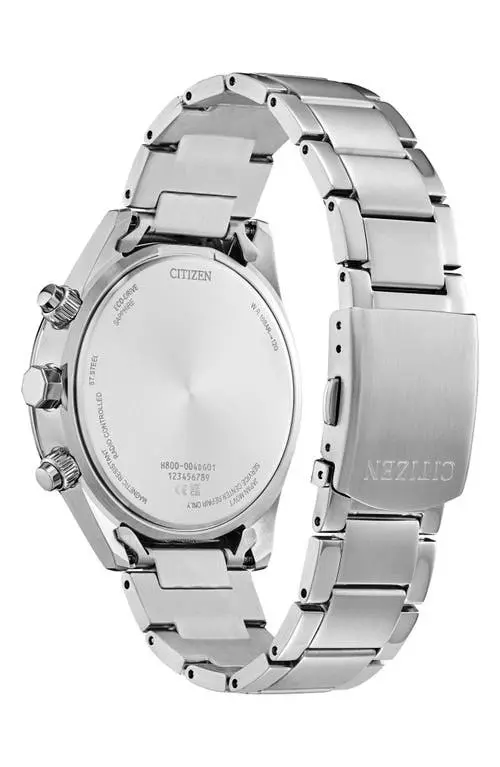 Citizen Sport Luxury Atomic Timekeeping Bracelet Watch