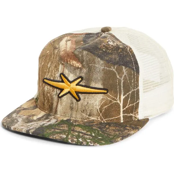 PHIPPS Embroidered Trucker Cap - Camo