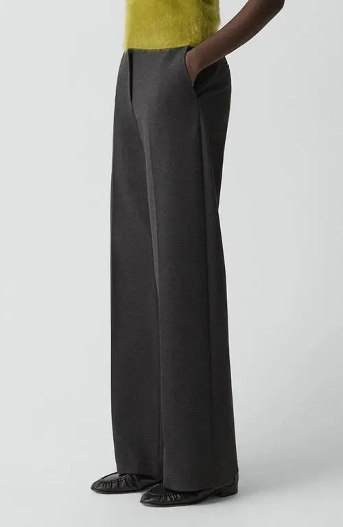 Theory Mélange Wide Leg Pants