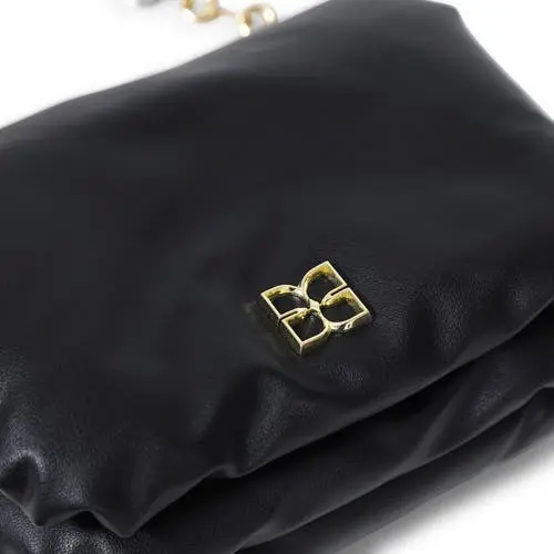 BELLE & BLOOM Leather Handbag With Detachable Chain Strap