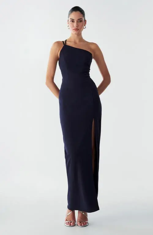 BWLDR Boston Maxi Dress - Navy Blue
