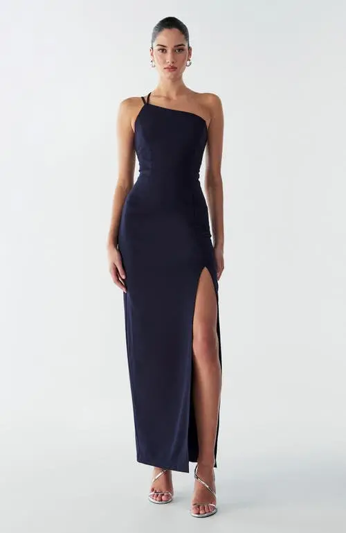 BWLDR Boston Maxi Dress - Navy Blue
