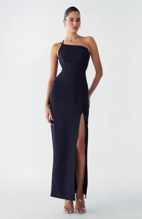 BWLDR Boston Maxi Dress - Navy Blue