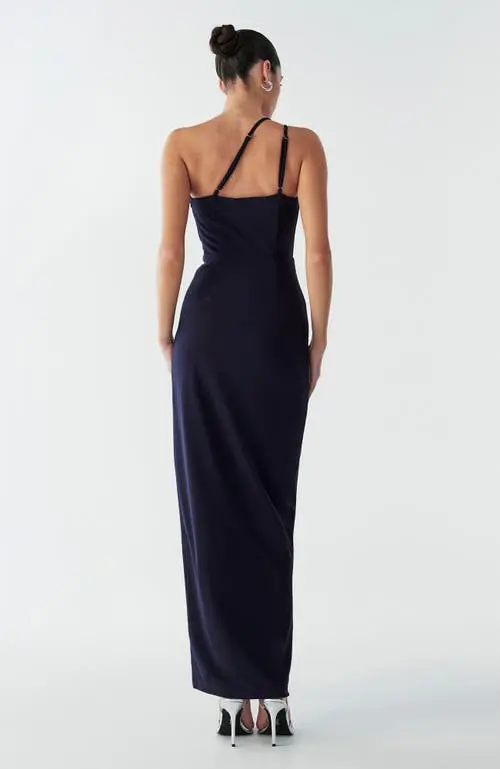 BWLDR Boston Maxi Dress - Navy Blue