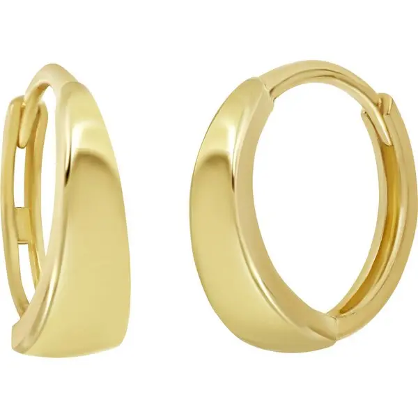 Bony Levy 14k Gold Graduated Hoop Earrings - 14k Yellow Gold