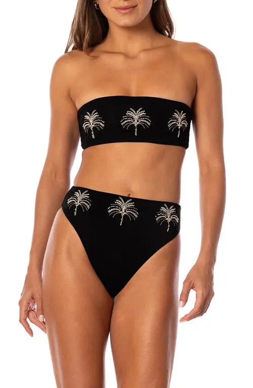 MAAJI Midnight Palm Sully Reversible Bikini Bottoms