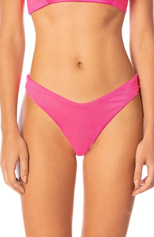 MAAJI Reversible Bikini Bottoms - Dark Pink