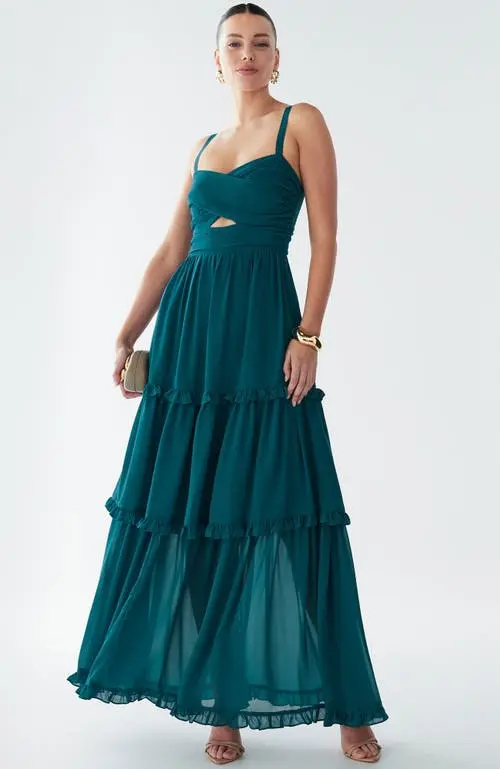 BWLDR Willow Maxi Dress - Teal