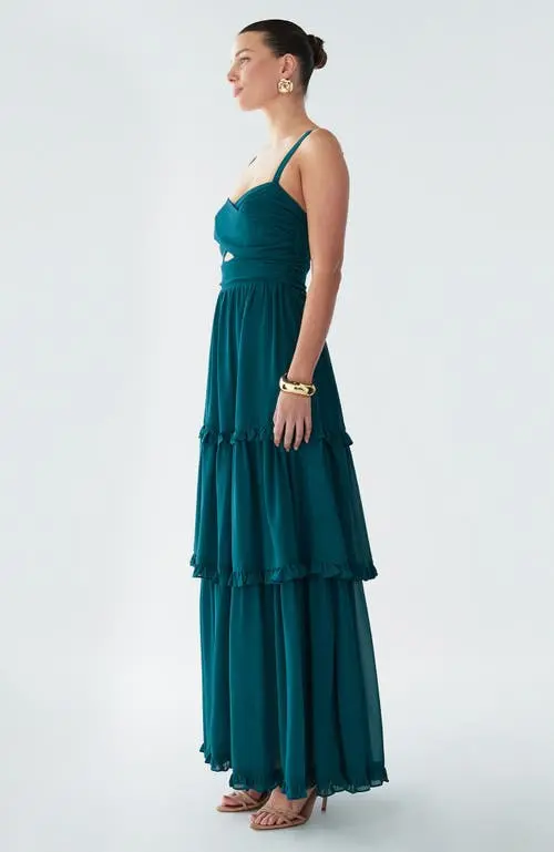 BWLDR Willow Maxi Dress - Teal