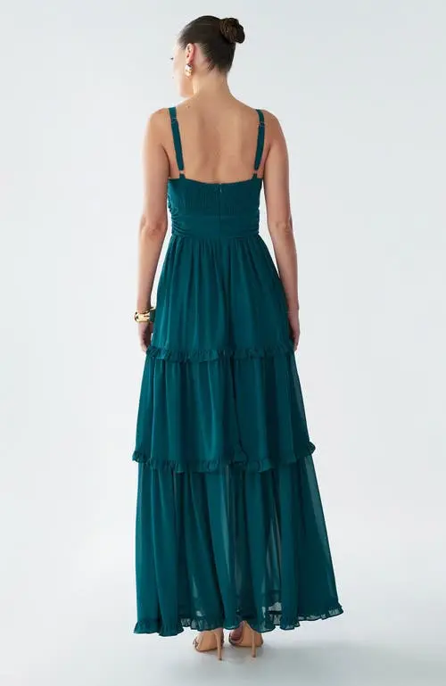 BWLDR Willow Maxi Dress - Teal