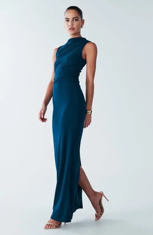 BWLDR Lana Maxi Dress - Emerald