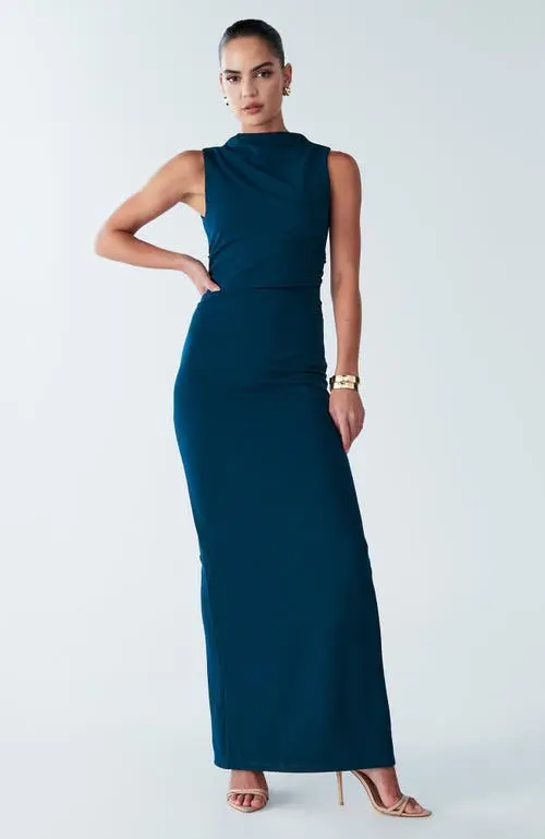 BWLDR Lana Maxi Dress - Emerald