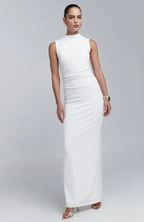 BWLDR Lana Maxi Dress - White