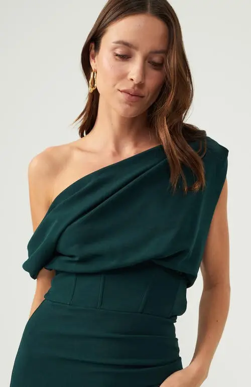 BWLDR Rhodia Midi Dress - Emerald