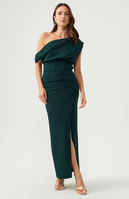 BWLDR Rhodia Midi Dress - Emerald