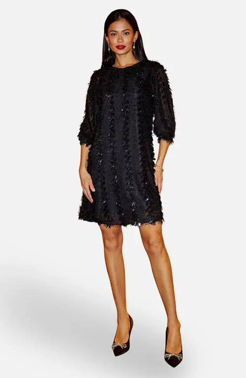YUMI Sequin Tunic Mini Dress
