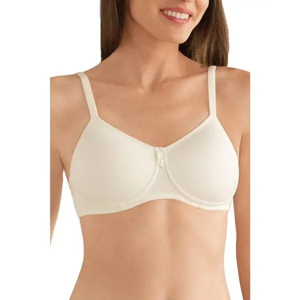 AMOENA Lara Padded Wire-free Bra - Off White