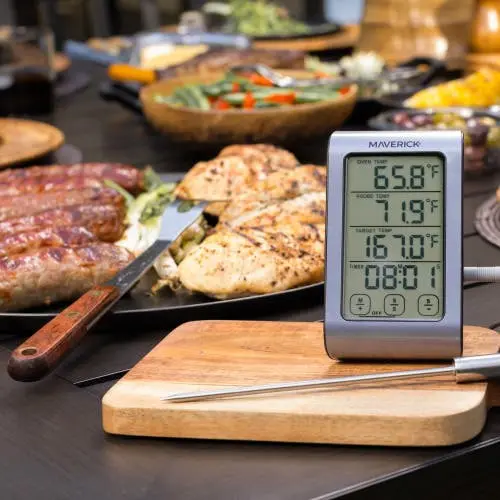 MAVERICK Dual Sensor Touch Screen Oven & Meat Thermometer
