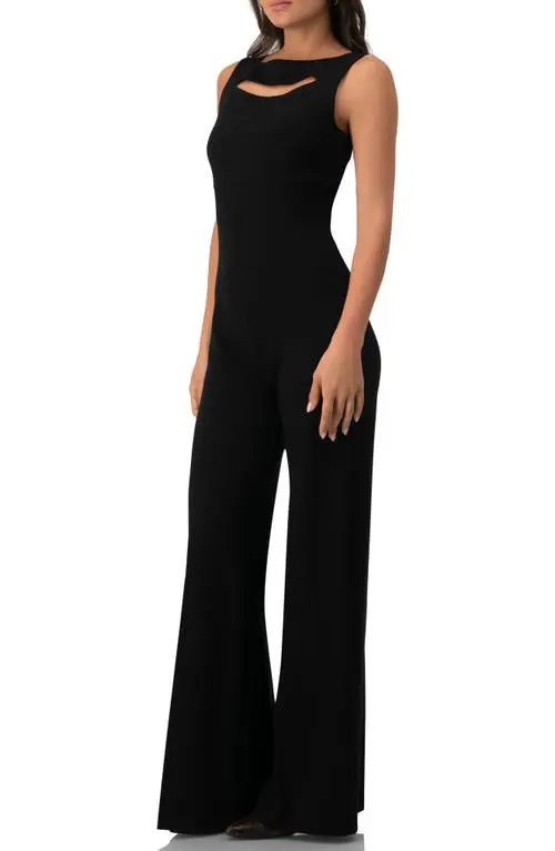 IVONNE Sleeveless Wide-leg Jumpsuit