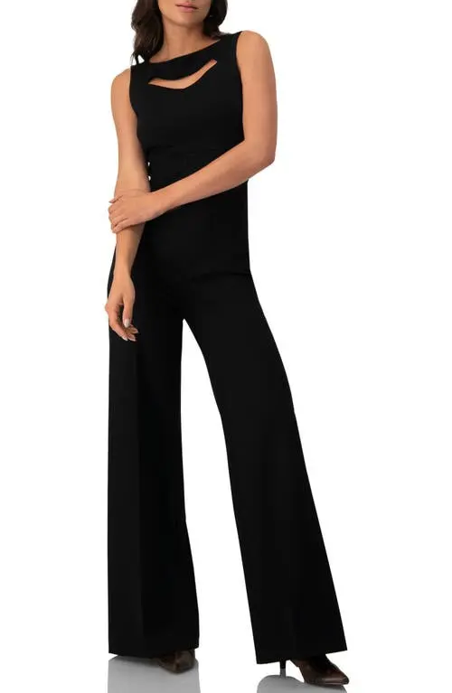 IVONNE Sleeveless Wide-leg Jumpsuit