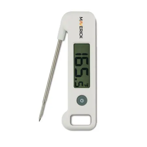 MAVERICK Folding Probe Digital Thermometer - White