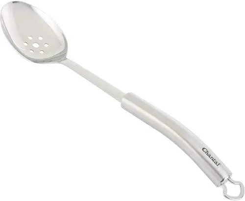 CHANTAL 14-inch Perforated Spoon - Silver
