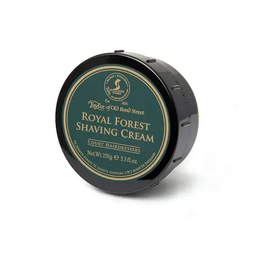 TAYLOR OF OLD BOND STREET Royal Forest Shaving Cream Bowl - White