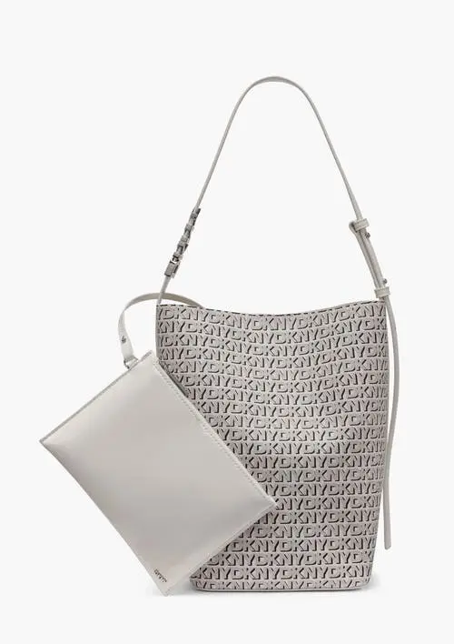 Dkny Avril Bucket Bag - Marshmallow