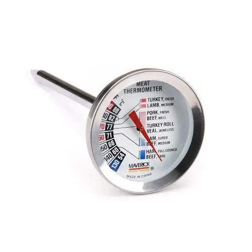 MAVERICK Gourmet Roasting Thermometer - Silver