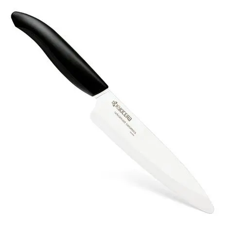 KYOCERA Revolution Ceramic 5 Inch Slicing Knife - Black