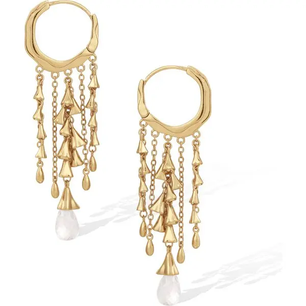 RC RETRO CHIC Aeolian Echo Tassels Earrings - Gold