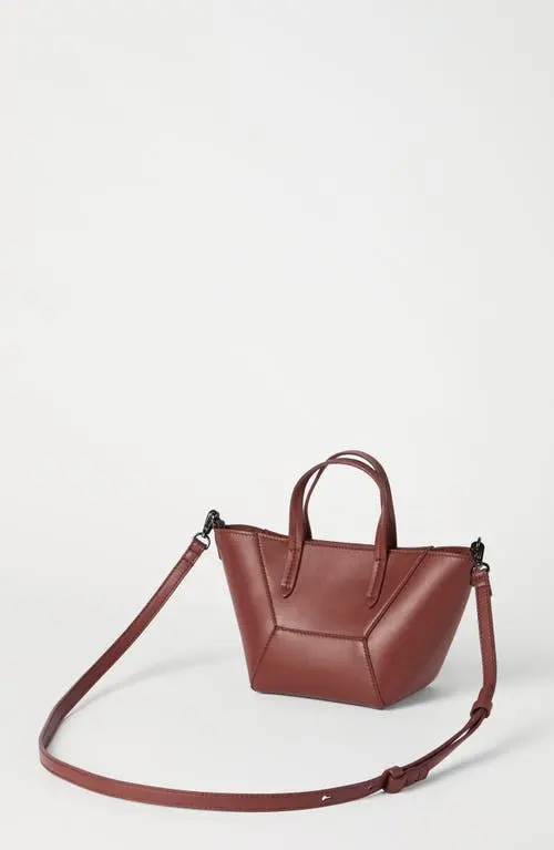 Brunello Cucinelli Calfskin Mini Bc Duo Bag
