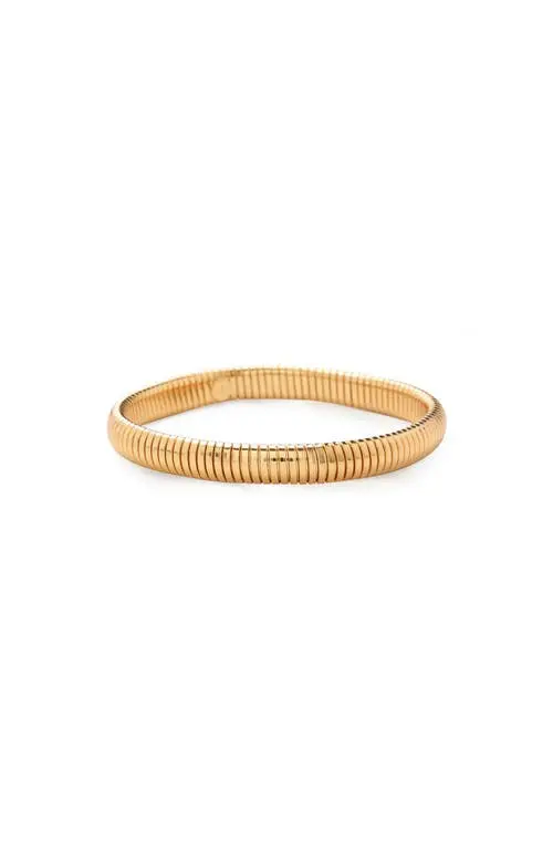 RC RETRO CHIC Engraved Gladiator Bangle - Gold