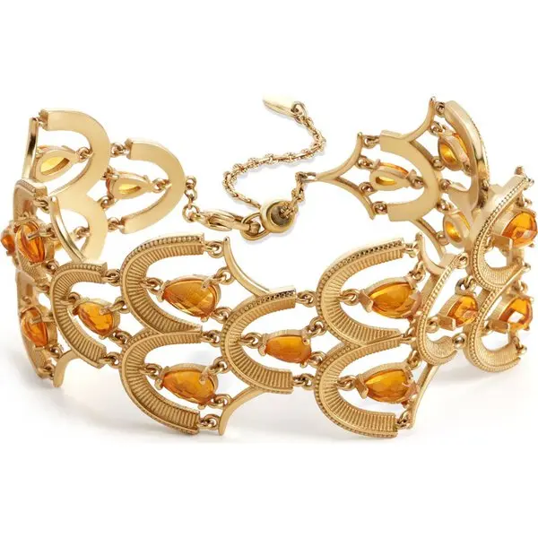 RC RETRO CHIC Celestial Waltz Bracelet - Gold & Yellow