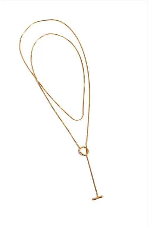 RETRO CHIC Whispers Vine Chain Necklace - Gold