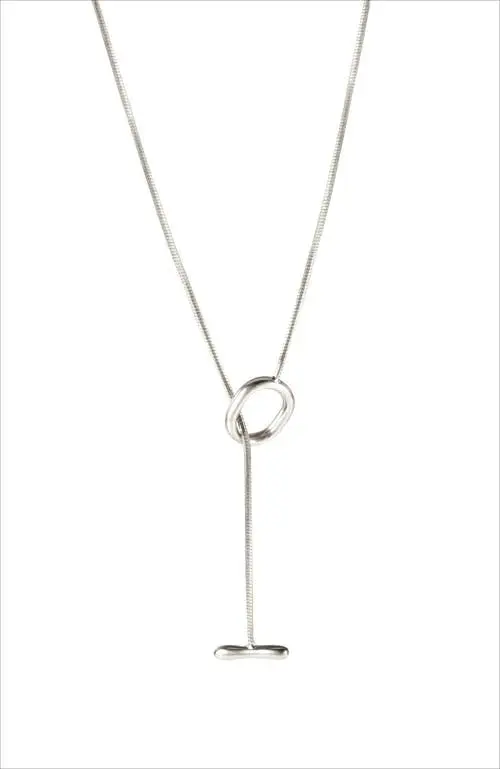 RETRO CHIC Whispers Vine Chain Necklace - Silver