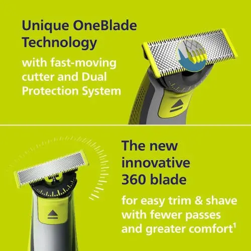 PHILIPS NORELCO Oneblade 360 Face + Body