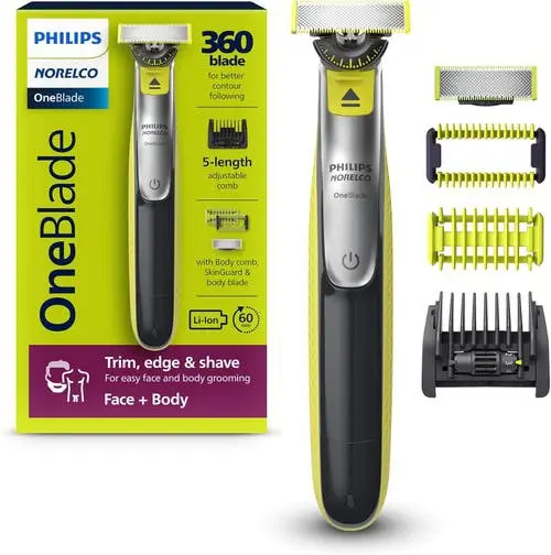 PHILIPS NORELCO Oneblade 360 Face + Body - Silver